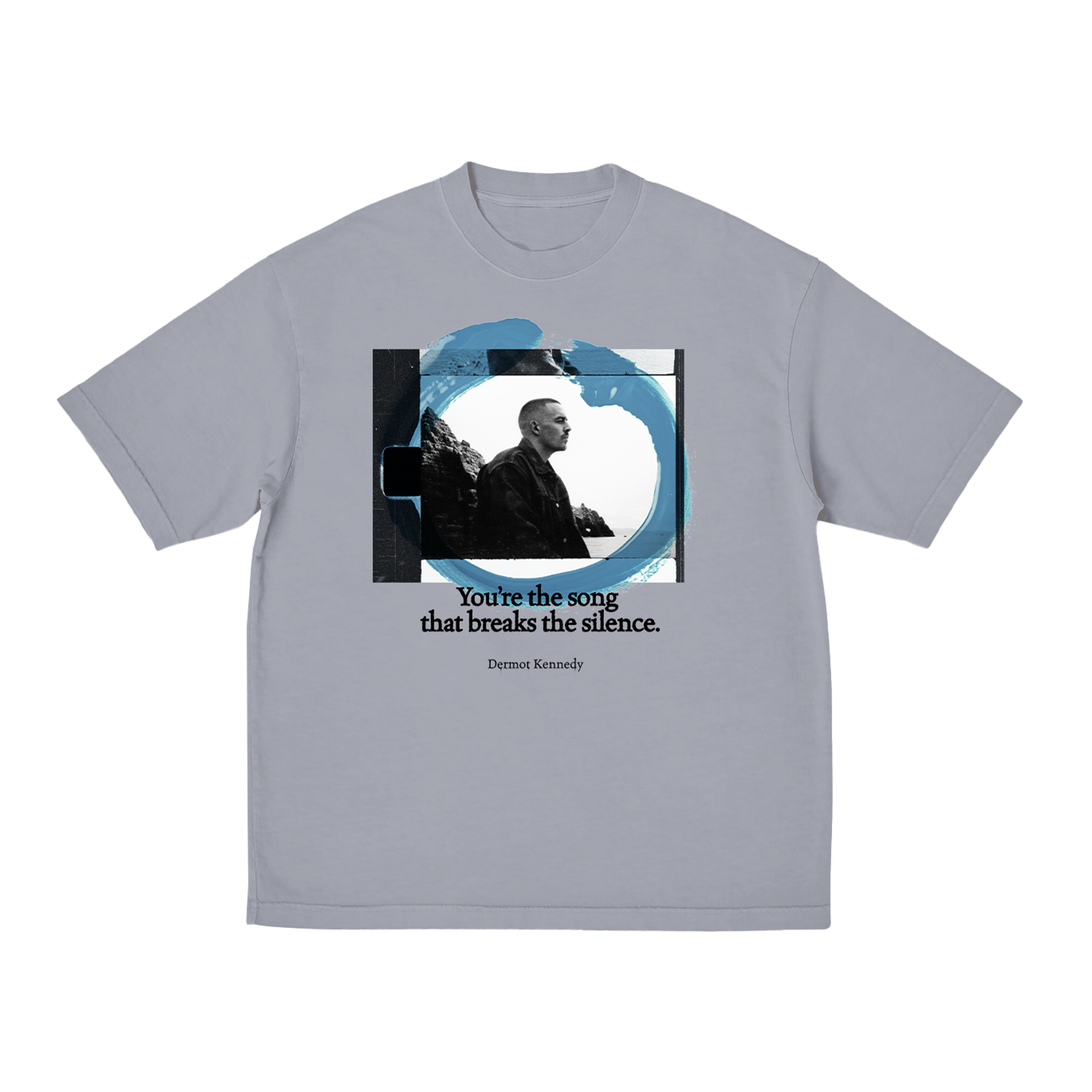 Dermot Kennedy - 'Funeral' Powder Blue T-Shirt - Island Records