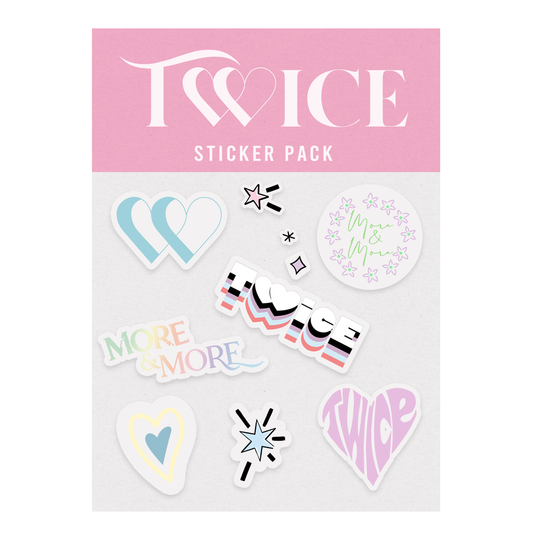 TWICE - Twice: Sticker Pack - Island Records